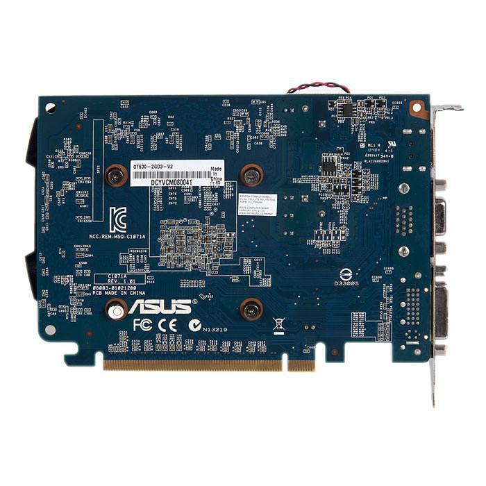 GT630-2GD3-V2 Видеокарта Asus PCI-E NV GT630-2GD3-V2 GT630 2Gb 128b ...